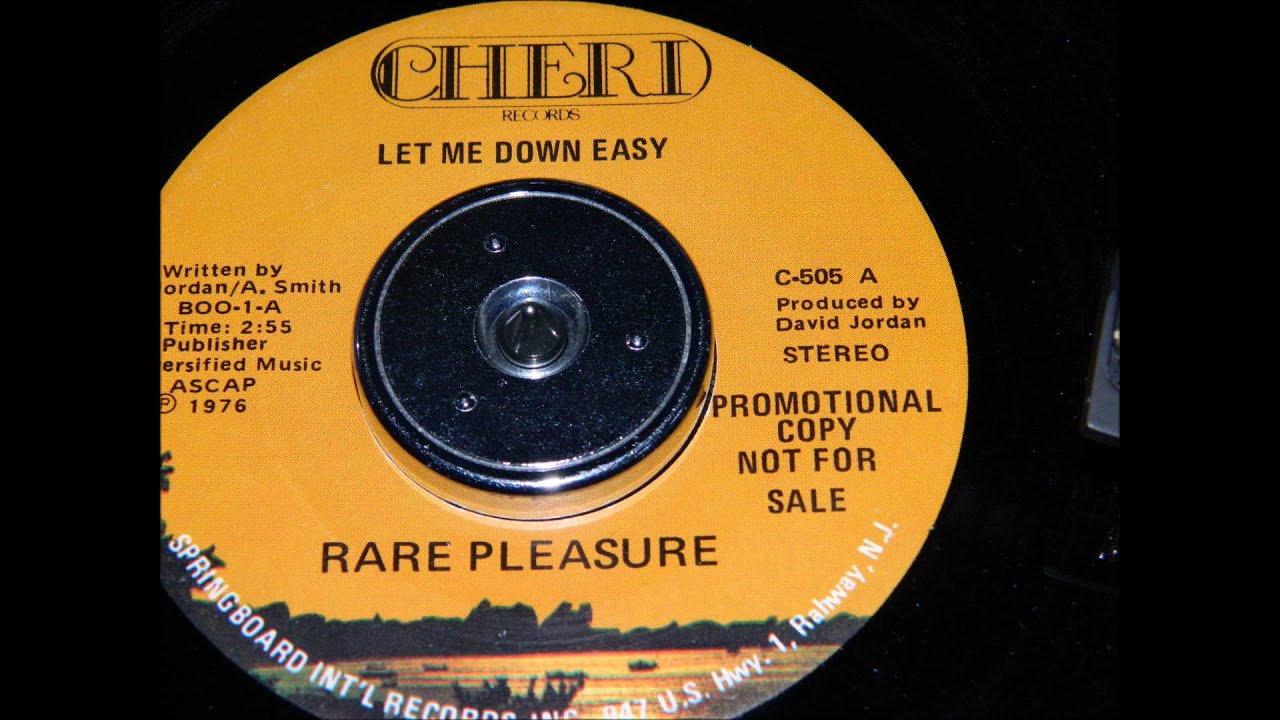 Rare Pleasure Let Me Down Easy - YouTube