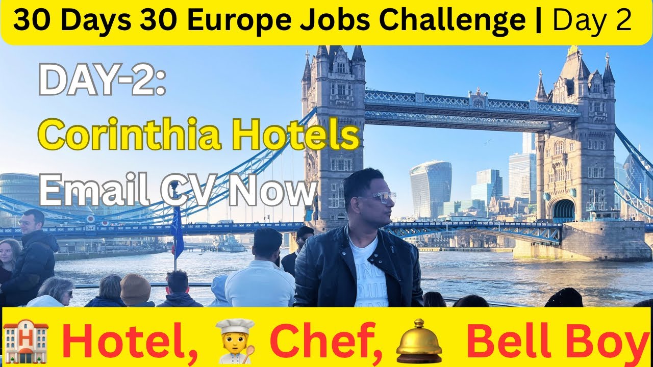 30 Days 30 Europe Jobs Challenge – Day 2 | Corinthia Hotels Group Jobs ...
