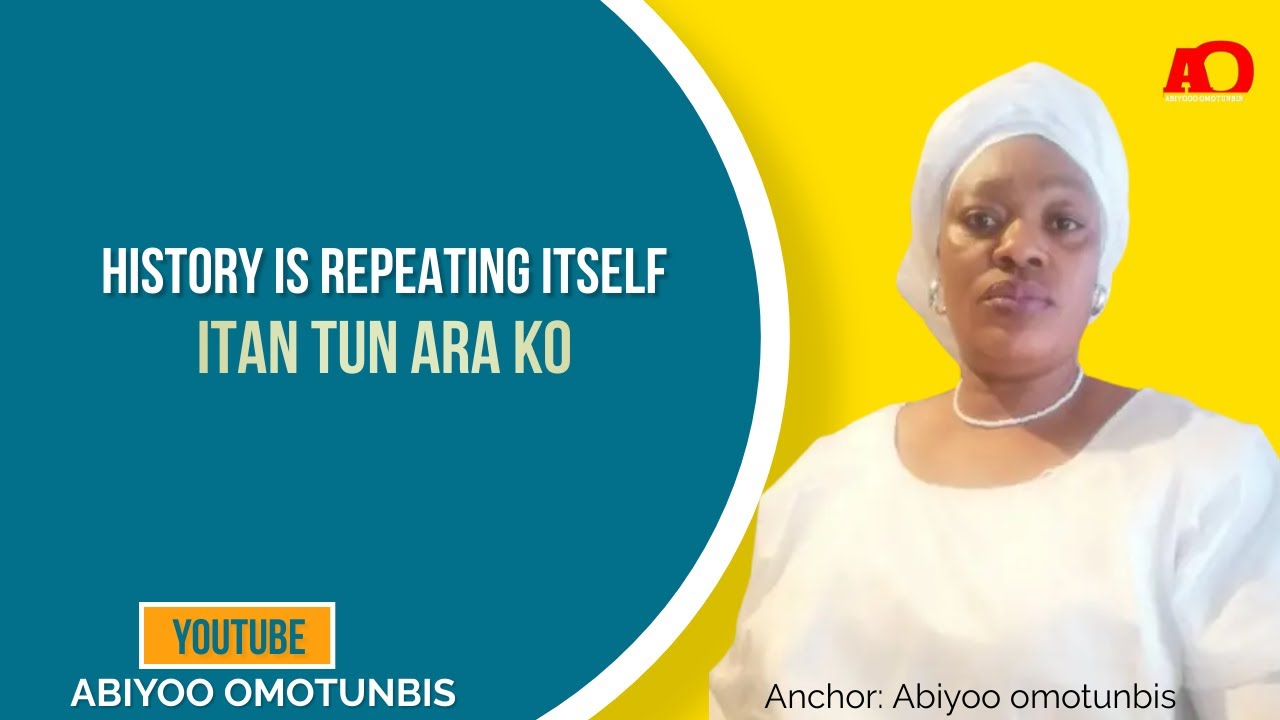 HISTORY IS REPEATING ITSELF ITAN TUN ARA KO - YouTube