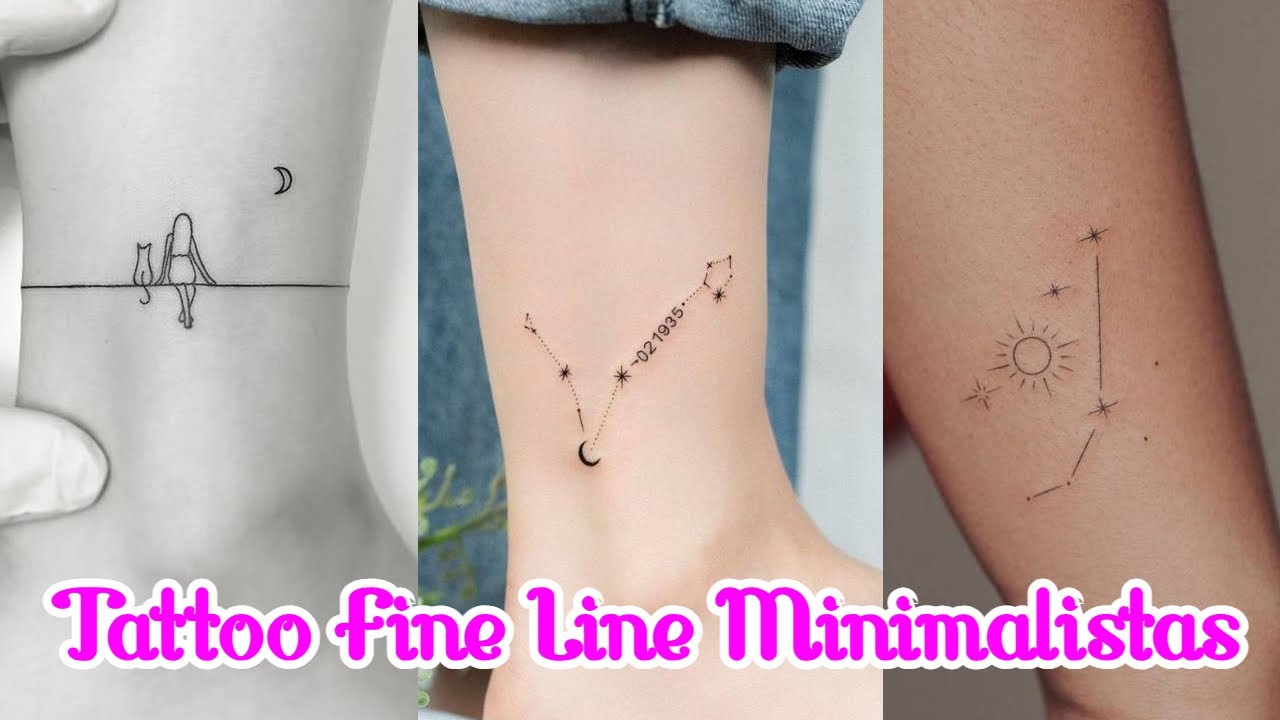 Ideas de Tatuajes Fine Line Minimalistas que Amarás / Con significado ...