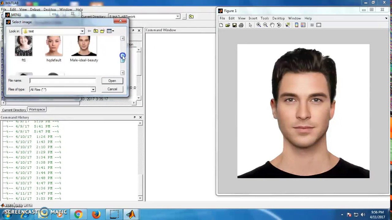 Gender Recognition System By Matlab 7 Youtube