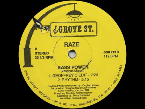 🔴 Raze - Bass Power (Geoffrey C Edit) 120 BPM *1991* - YouTube