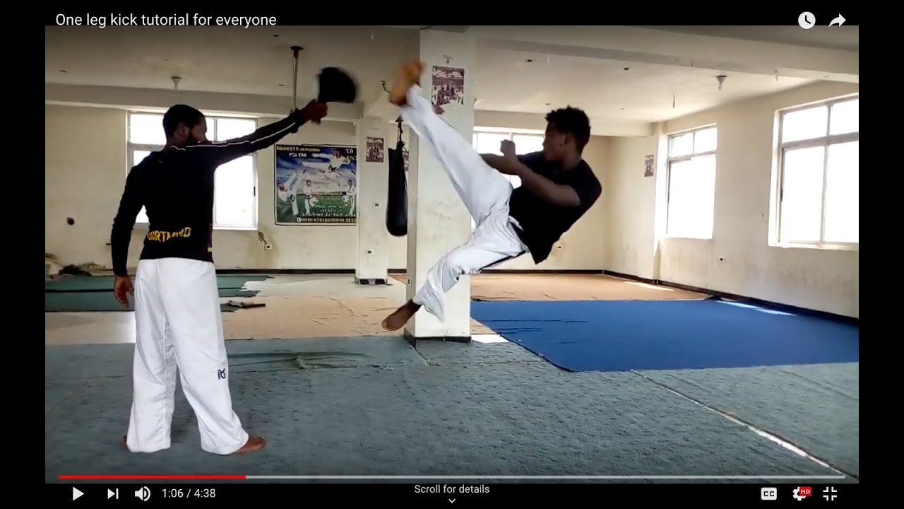 One Leg Kick Tutorial - YouTube
