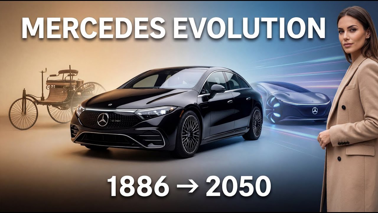 Mercedes-Benz Evolution — The Car That Invented the Automobile (1886 ...