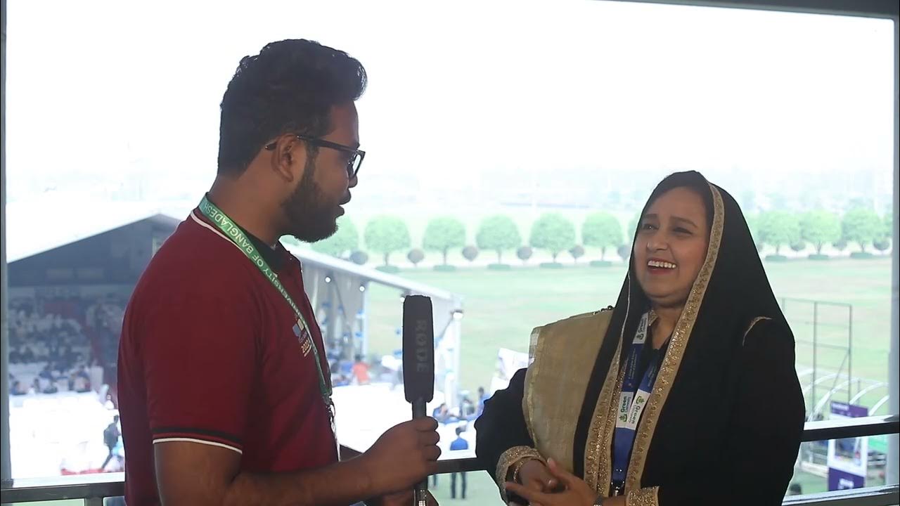 2022 ICPC Asia Dhaka Regional: Prof. Dr. Farhana Helal Mehtab, Dean, Law, GUB - YouTube