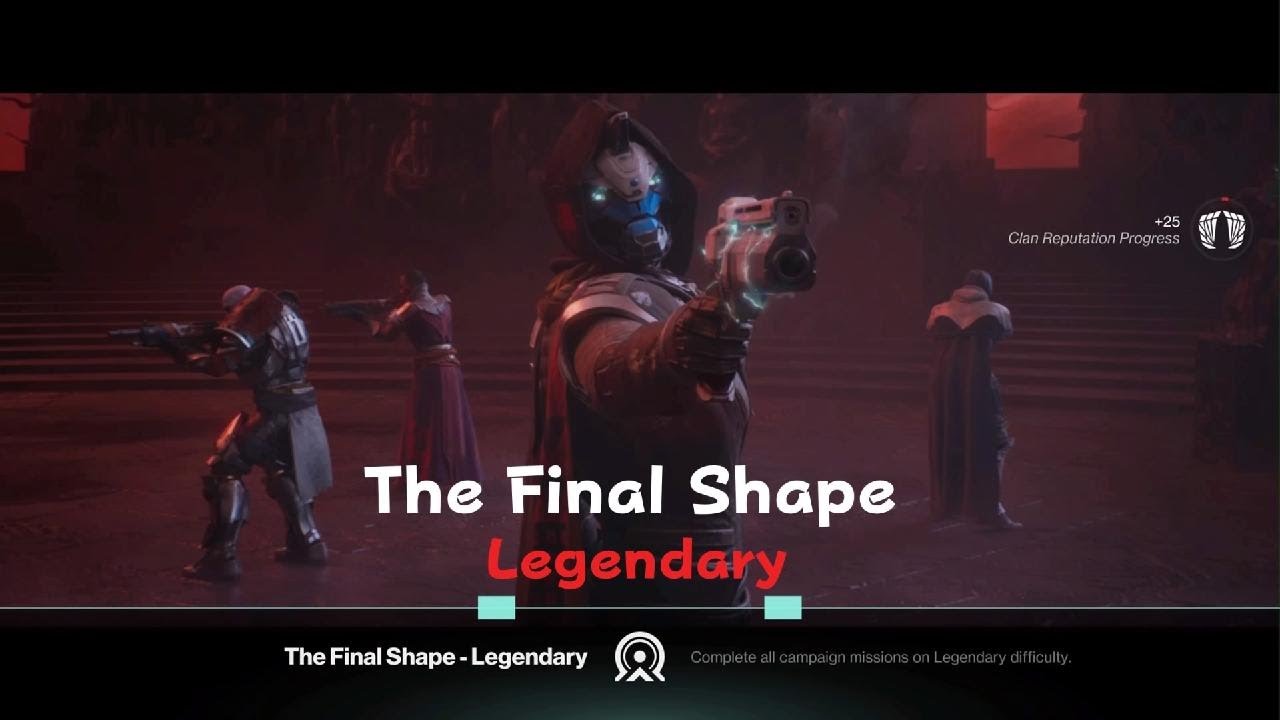 Destiny 2 The Final Shape Legendary Campaign Cutscene - YouTube