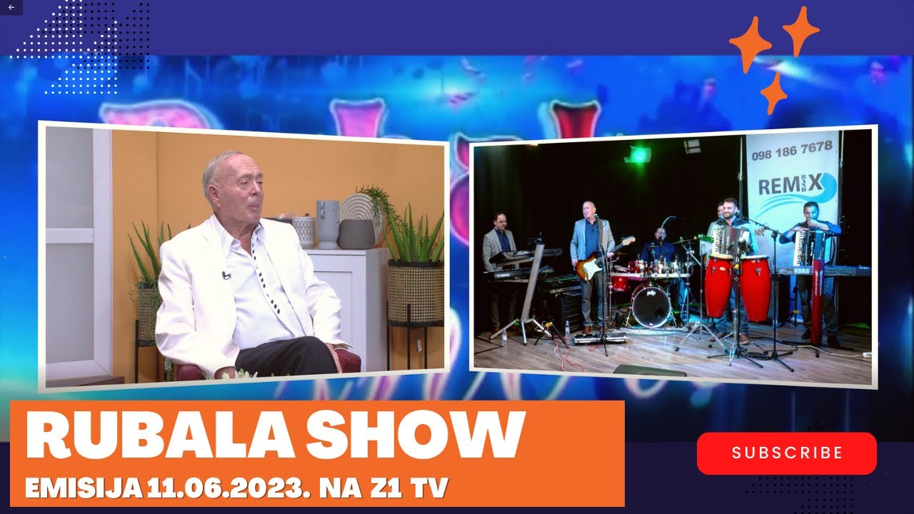 Doživite glazbu uživo | Još jedna emisija Rubala Show na Z1 TV - YouTube