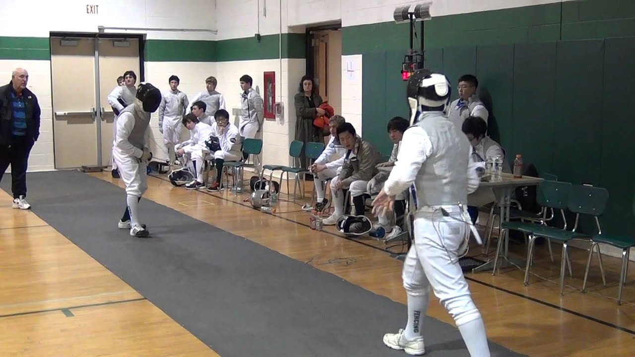 Mens High School Fencing: Don Bosco VS Ramapo High School - YouTube
