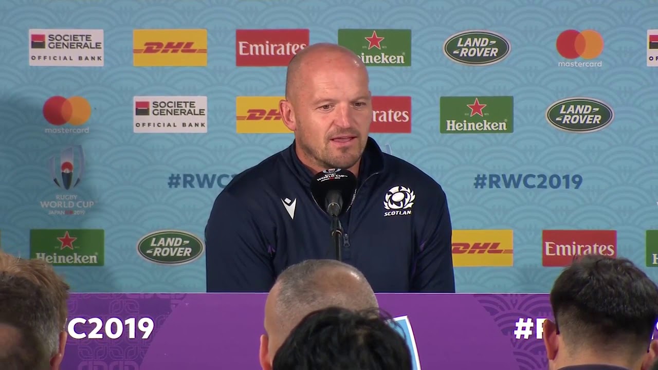 Ireland v Scotland - Gregor Townsend Post Match Press Conference - RWC ...