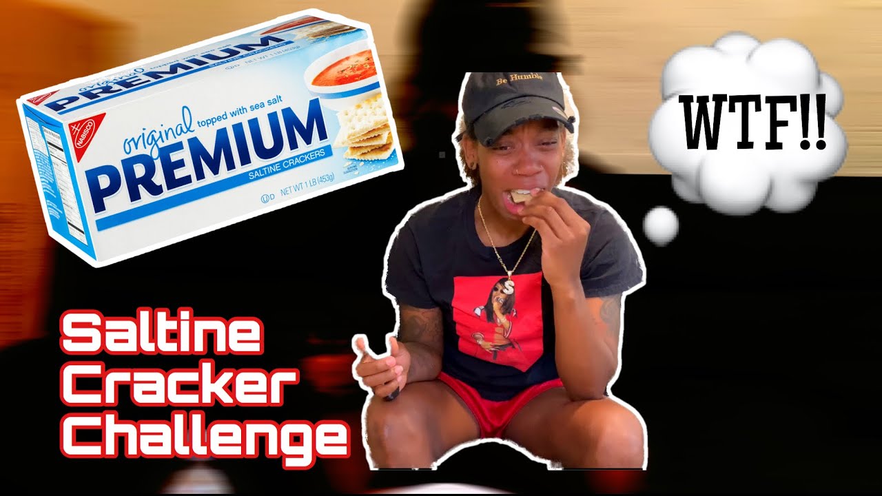 SALTINE CRACKER CHALLENGE!!! - YouTube