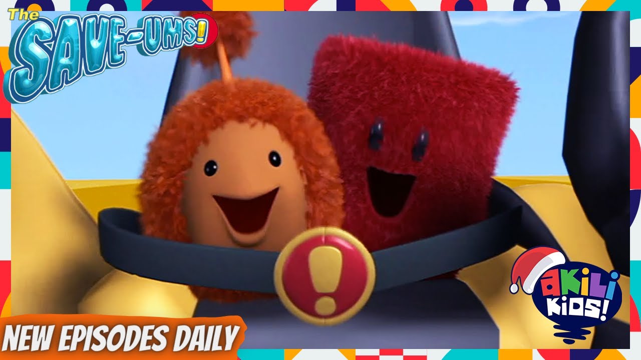 The Save Ums | Red Puff's Big Adventure | Akili Kids! - YouTube