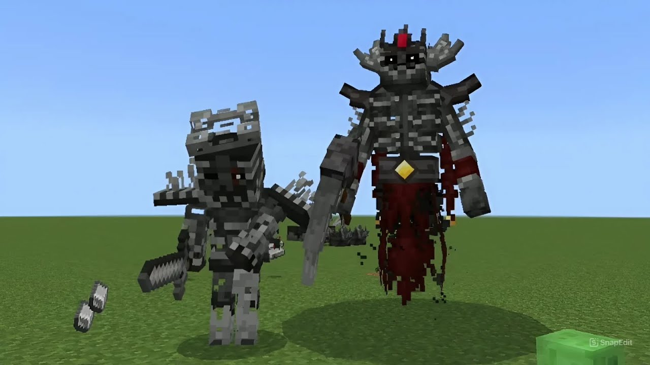 The Fallen King-Undead Boss Addon Minecraft PE - YouTube