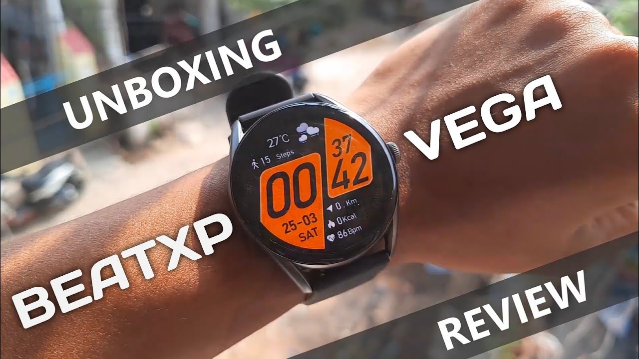 BEATXP VEGA Smartwatch Unboxing and Complete Review || in Telugu - YouTube
