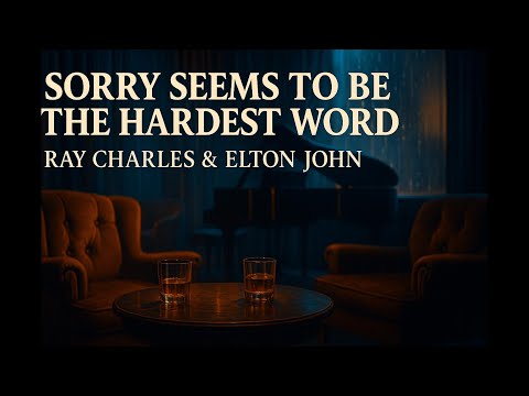 Ray Charles & Elton John - Sorry Seems to Be the Hardest Word