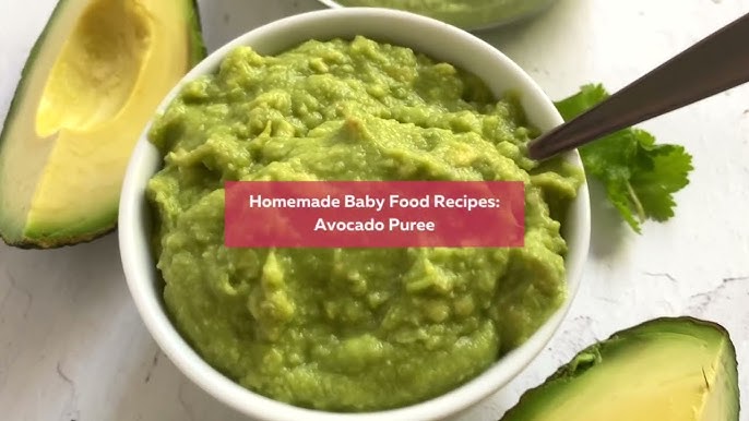 how to make avocado puree