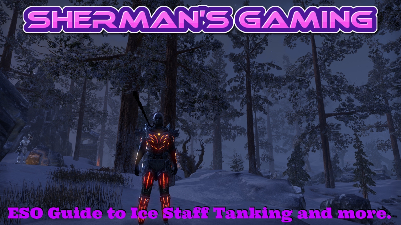 ESO Guide to Ice Staff Tanking and more. - YouTube
