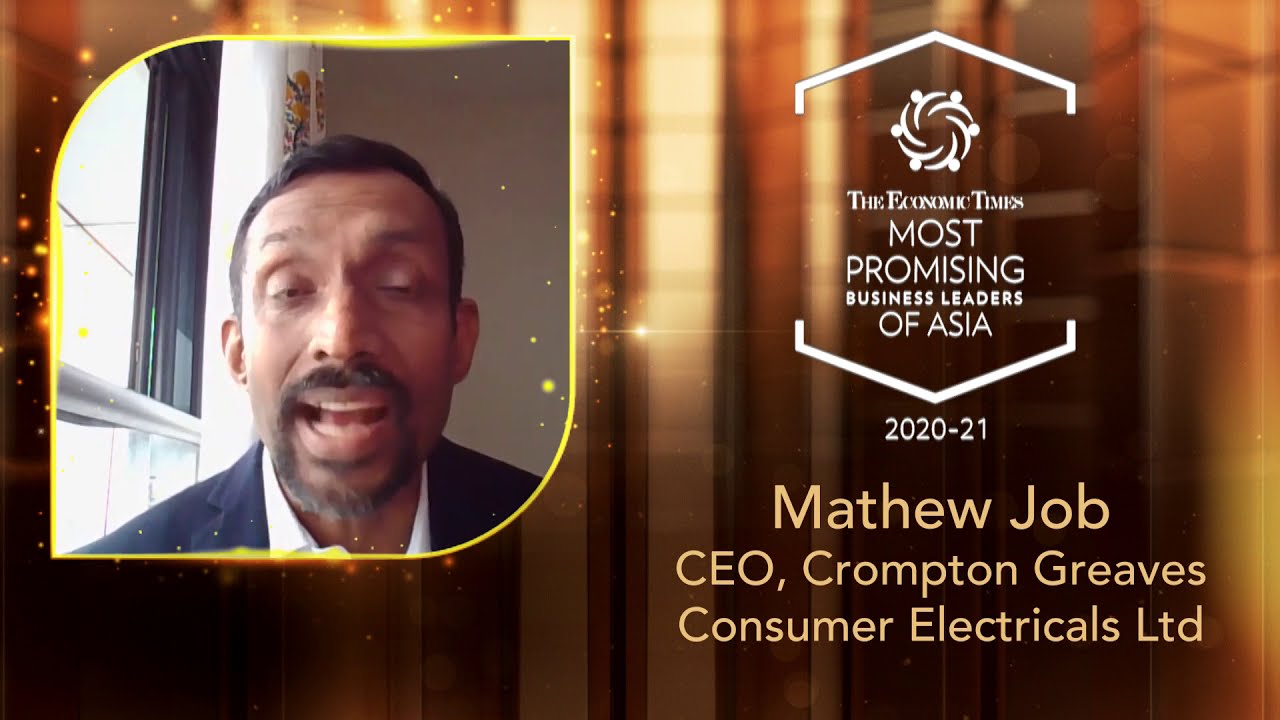 Mathew Job | CEO of Crompton - One of the Most Promising Business ...
