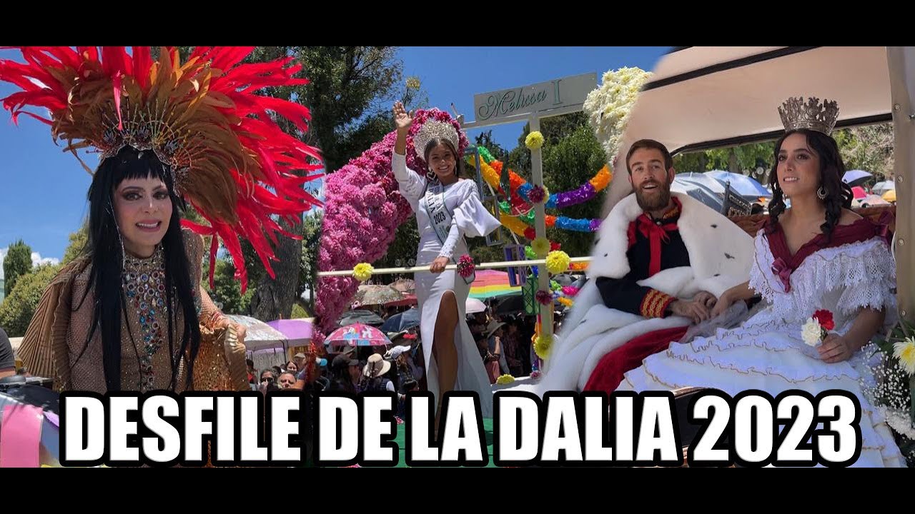 DEFILE DE LA DALIA HUAMANTLA 2023 - YouTube