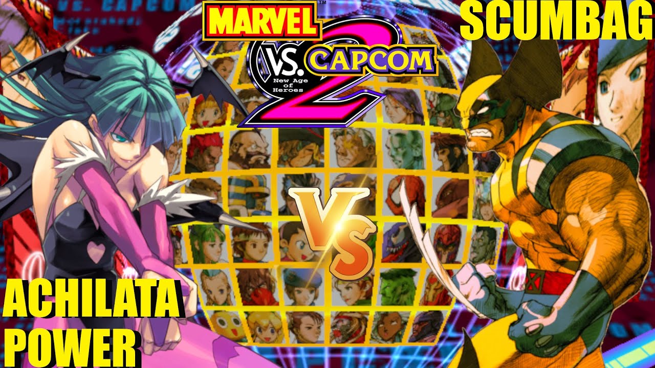 Marvel vs Capcom 2: SCUMBAG vs ACHILATA POWER - YouTube