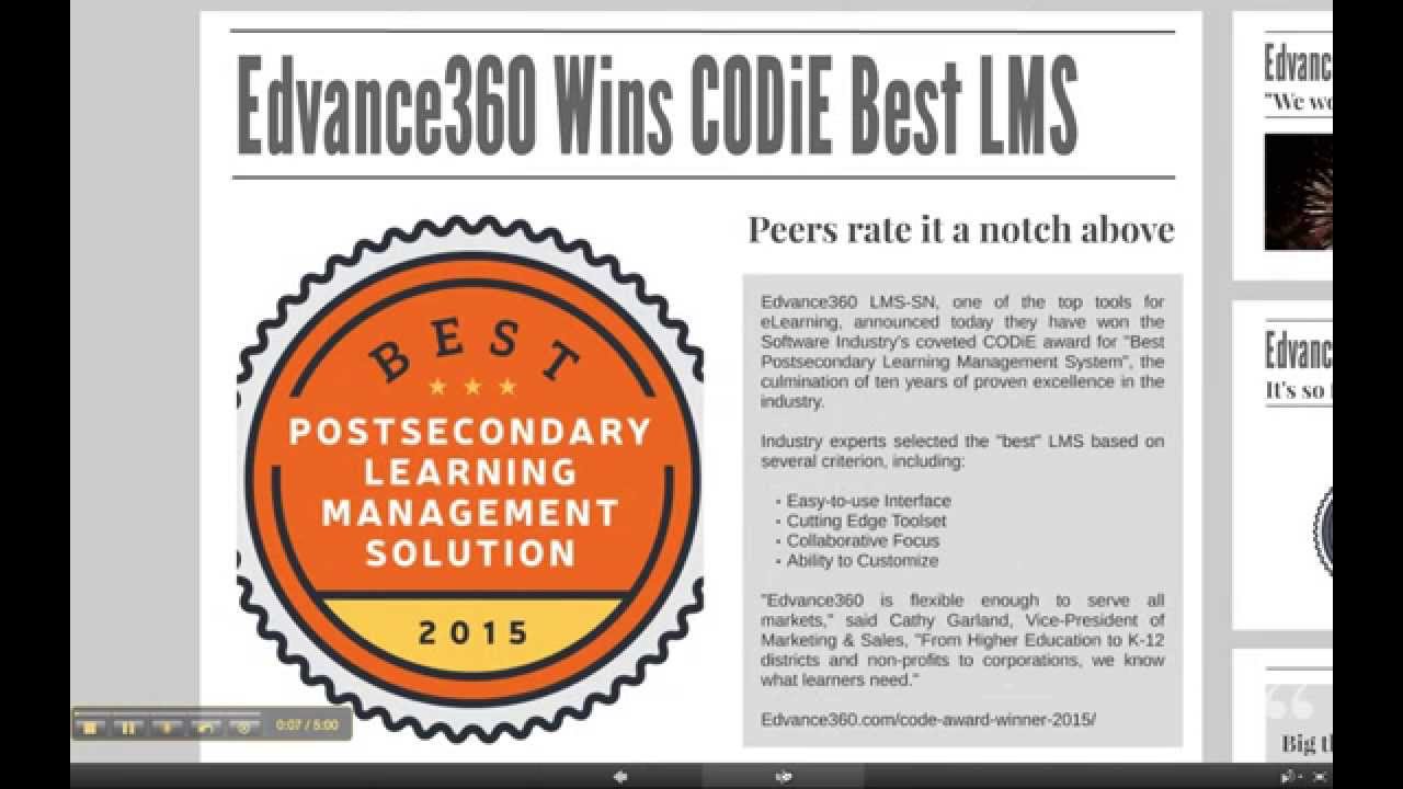 CODiE Award News Video - YouTube