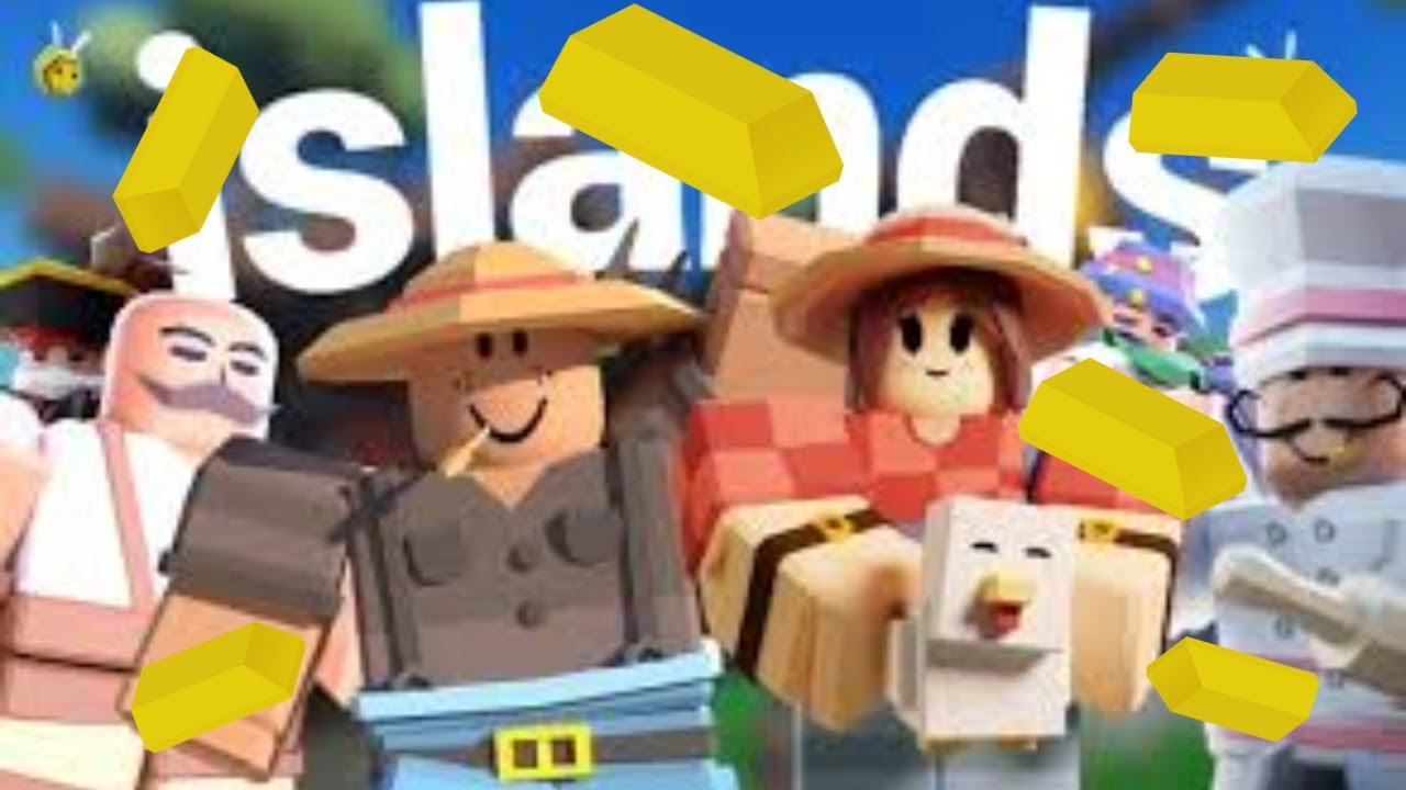 How To Build A Very Productive And Easy Gold Farm! (Roblox Islands ...