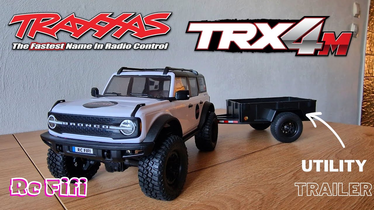 Traxxas Trx4m i Utility Trailer - YouTube