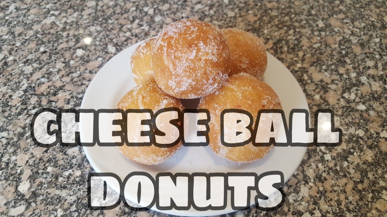 How to make easy cheese ball donuts|easy merienda| - YouTube