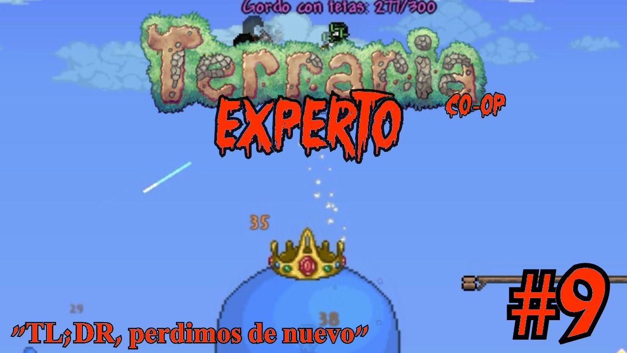 Rey Slime y penita - Terraria 1.3 - Co-op Experto [P9] - YouTube