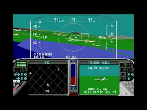 Microprose F19 Stealth Fighter, DOS - YouTube