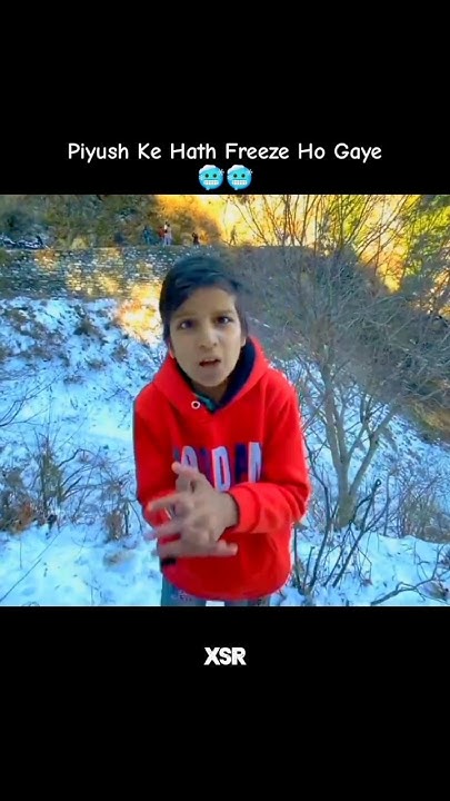 Piyush Ke Hath Freeze Ho Gaye🥶|| Sourav Joshi vlogs || #souravjoshivlogs #shorts #trending - YouTube