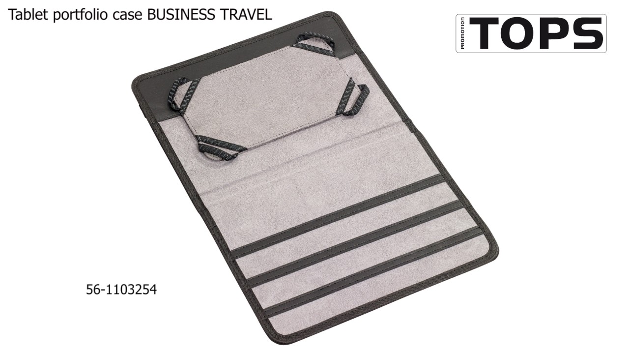 Tablet portfolio case BUSINESS TRAVEL - YouTube