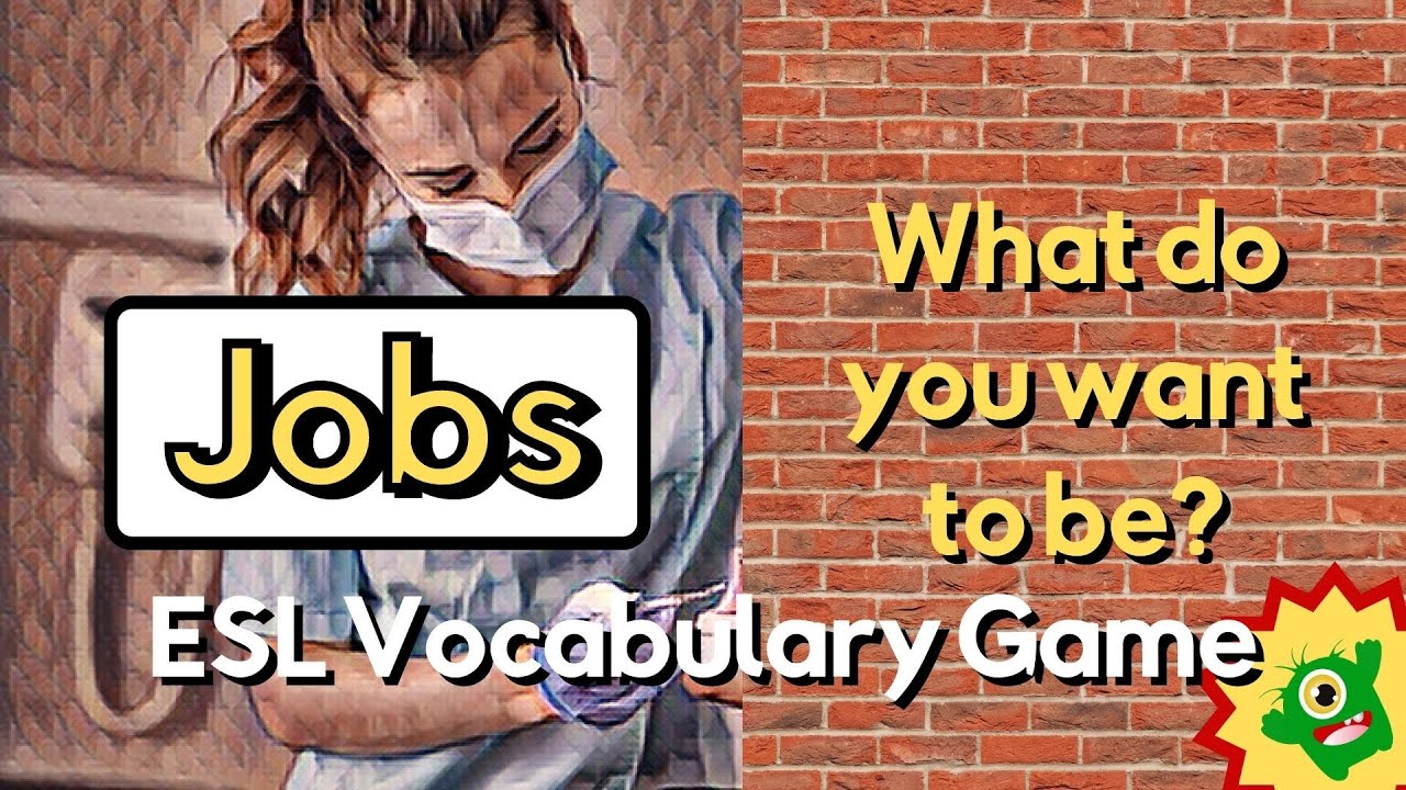 Jobs and Occupations English ESL Game | ESL Vocabulary Activities - YouTube