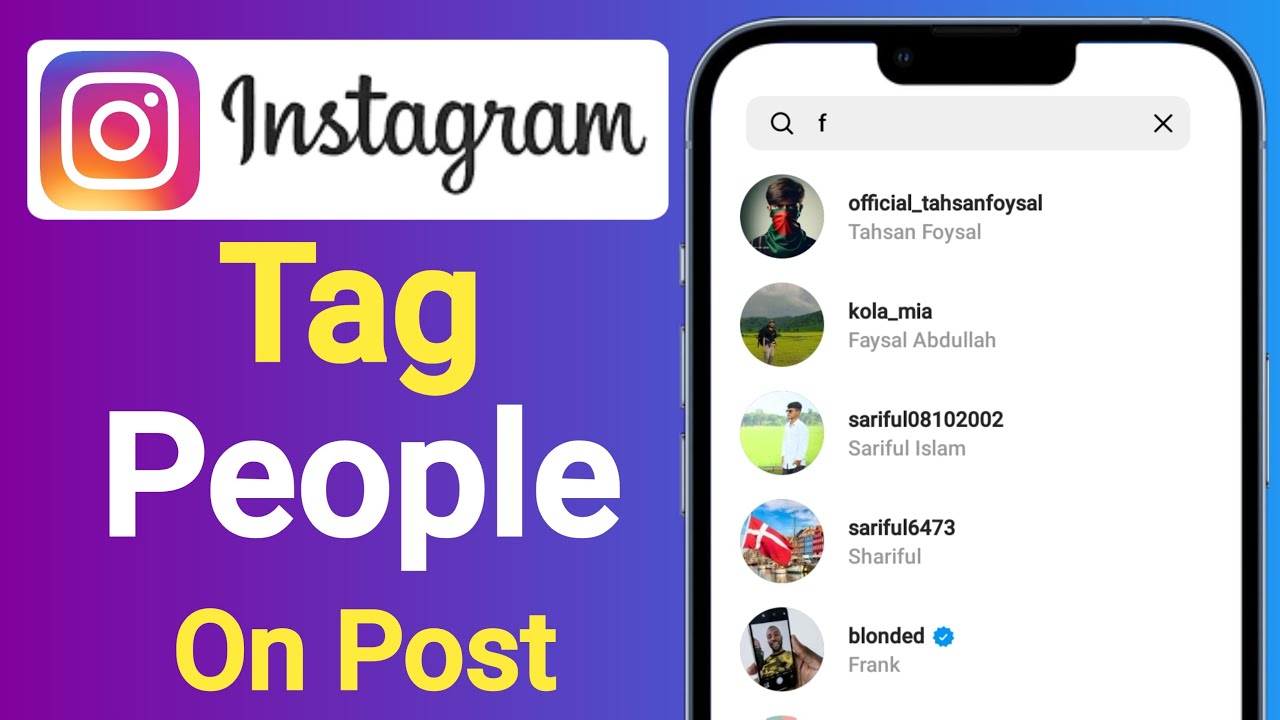 How to Tag People On Instagram Posts (New Update) | Tag Someone in ...