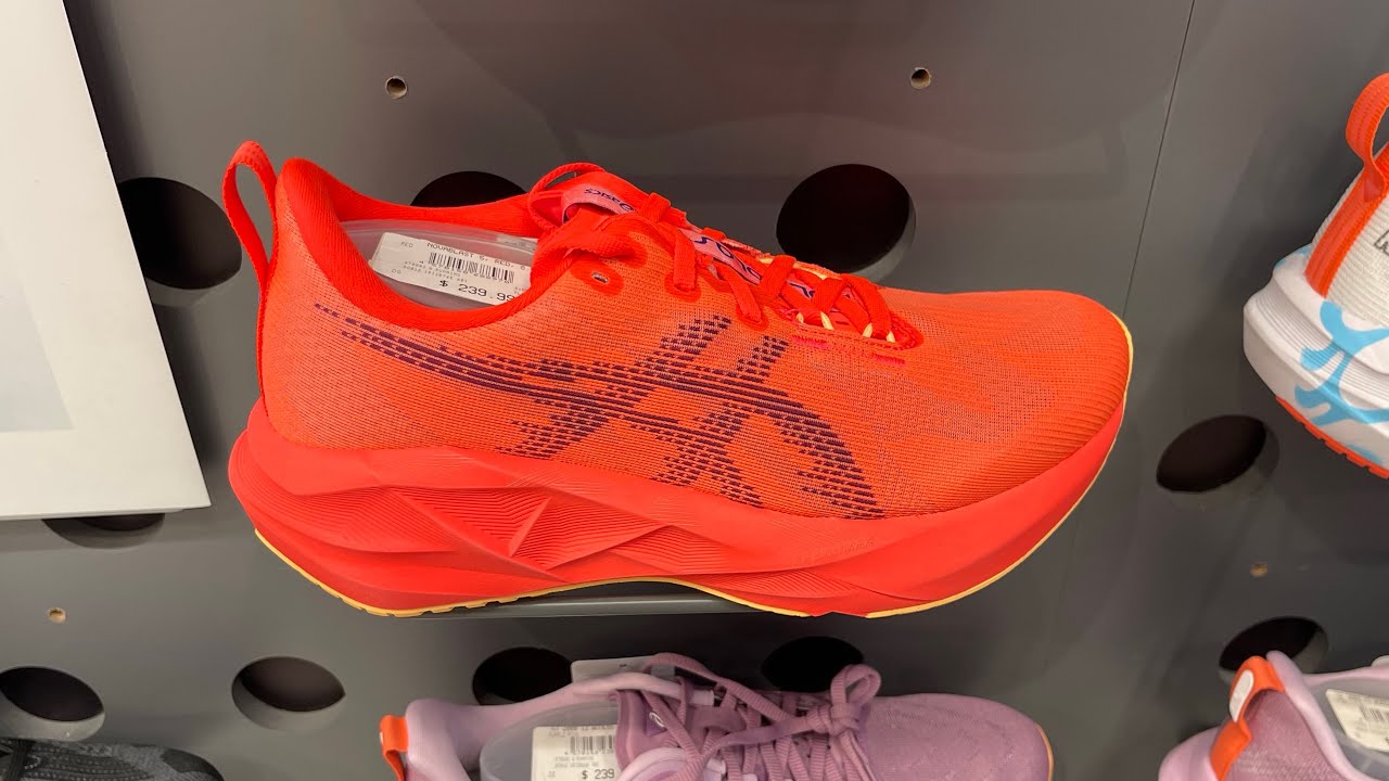 Asics Novablast 5 (Flash Red/ Edo Purple) - Style Code: 1012B765-601 ...