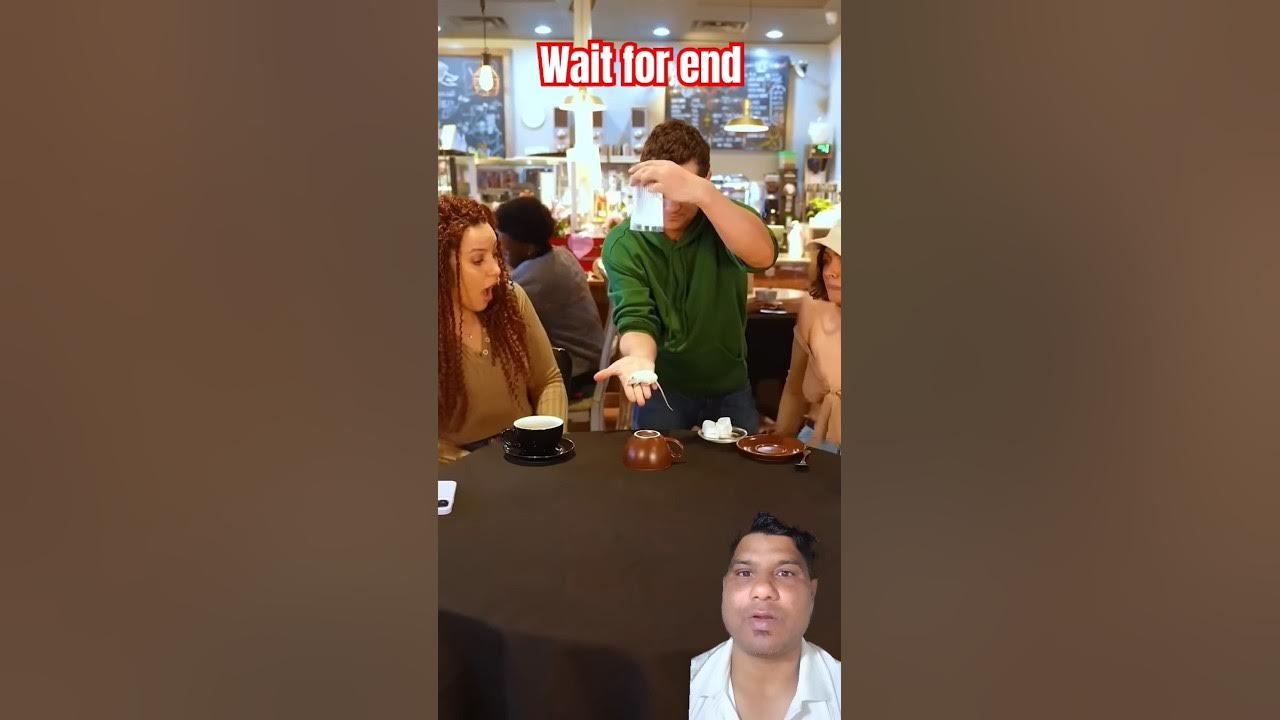 magician turns their food into animals #shorts #funny #trending #youtubeshorts - YouTube