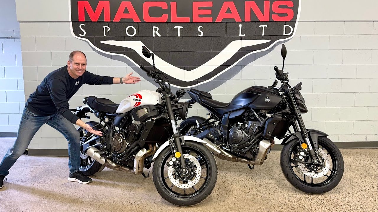 2025 (Updated) Yamaha MT-O7 vs. 2025 Yamaha XSR 700: Which is better for you? - YouTube