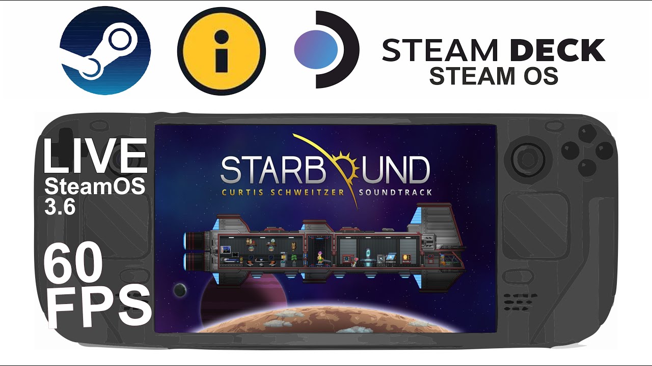 Starbound on Steam Deck/OS 3.6 in 800p 60Fps (Live) - YouTube