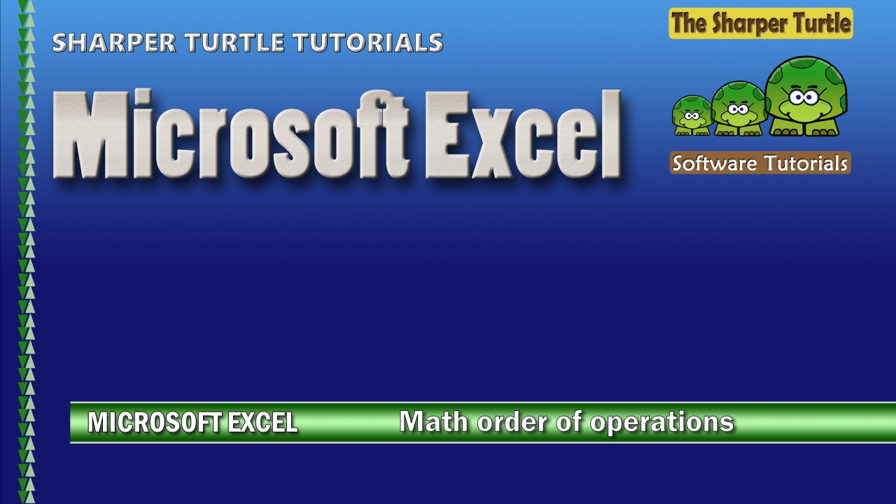 Microsoft Excel Math Order Of Operations YouTube microsoft-excel-math-order-of-operations-youtube