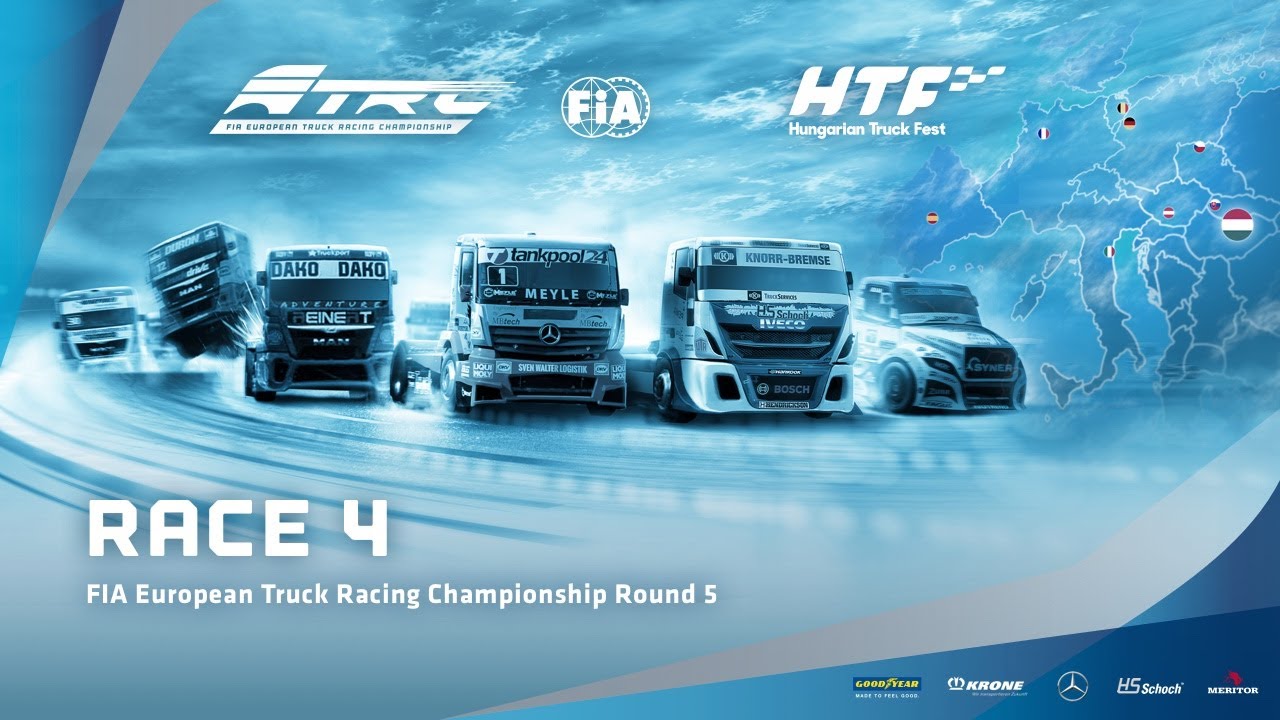 LIVE - Race 4 European Truck Racing Championship Round 5 Hungaroring ...