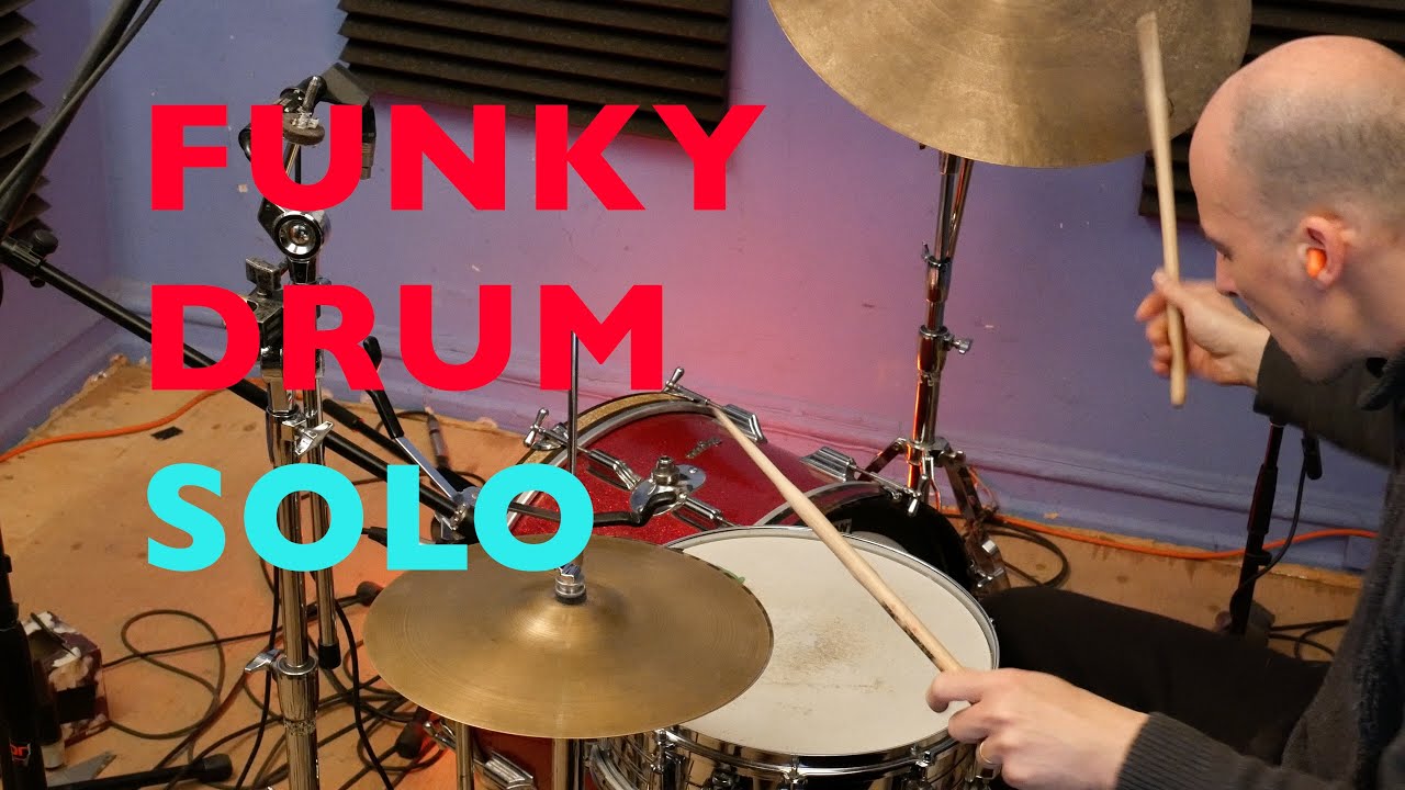 FUNKY DRUM GROOVE SOLO !! - YouTube