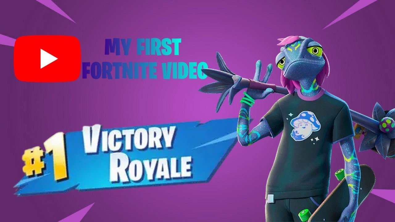 My First Ever Fortnite Video!!! - YouTube
