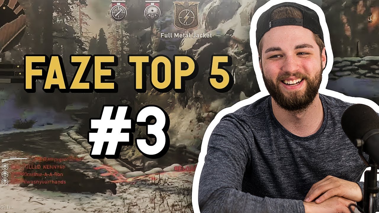 FaZe Top 5: WWII Episode #3 w/ Jev - YouTube