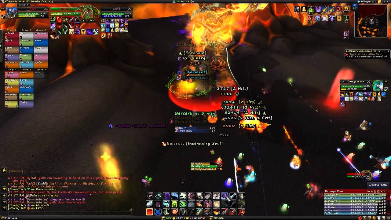 [PC] WoW: Baleroc 25 man - YouTube