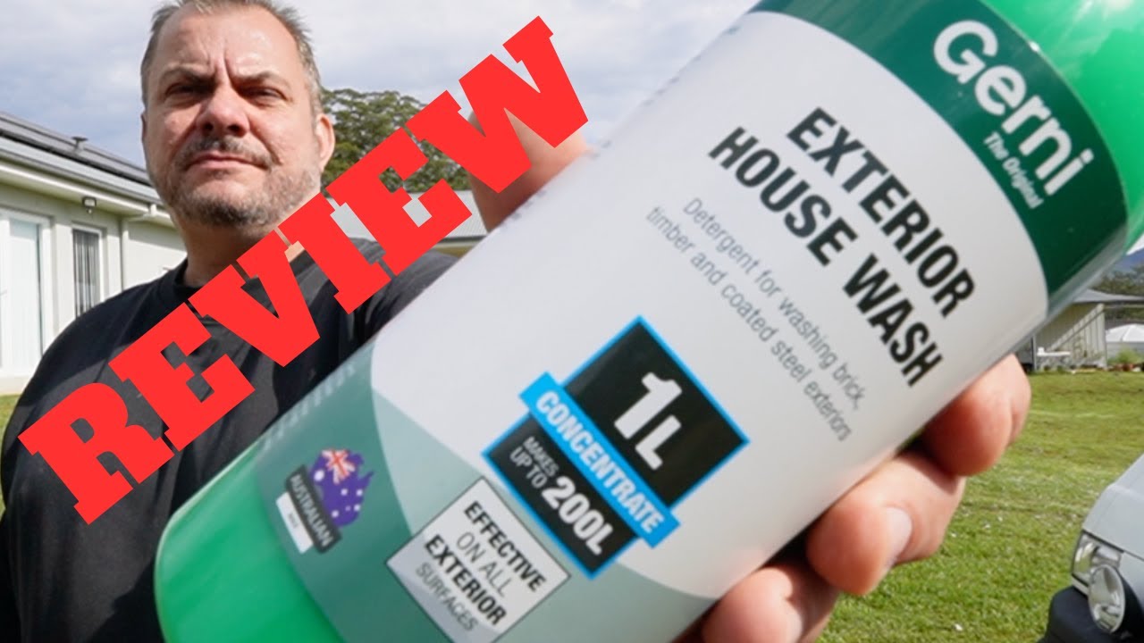 Gerni Exterior House Wash Concentrate Review - Pressure Washer House ...