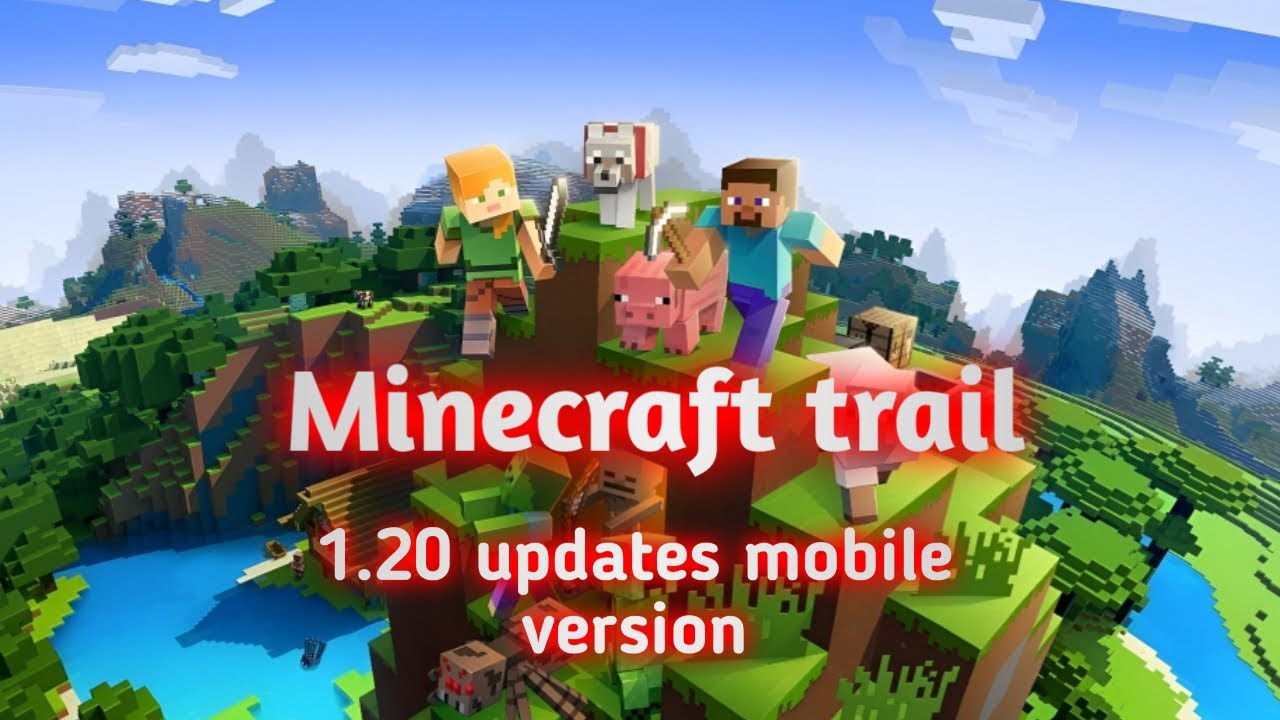 Minecraft trail | 1.20 update mobile | Minecraft mobile #trending # ...