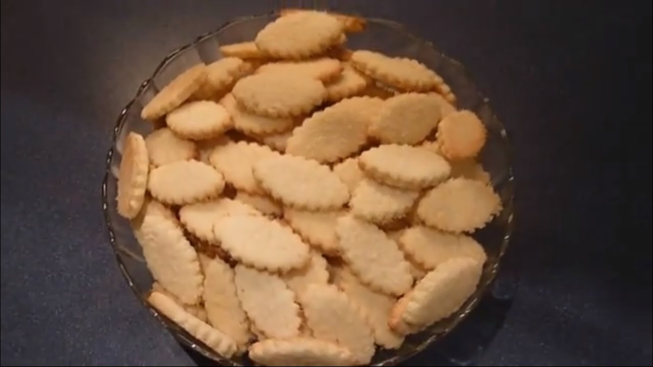 Coconut Cookies - Kokosky (Кокосовое печенье). - YouTube