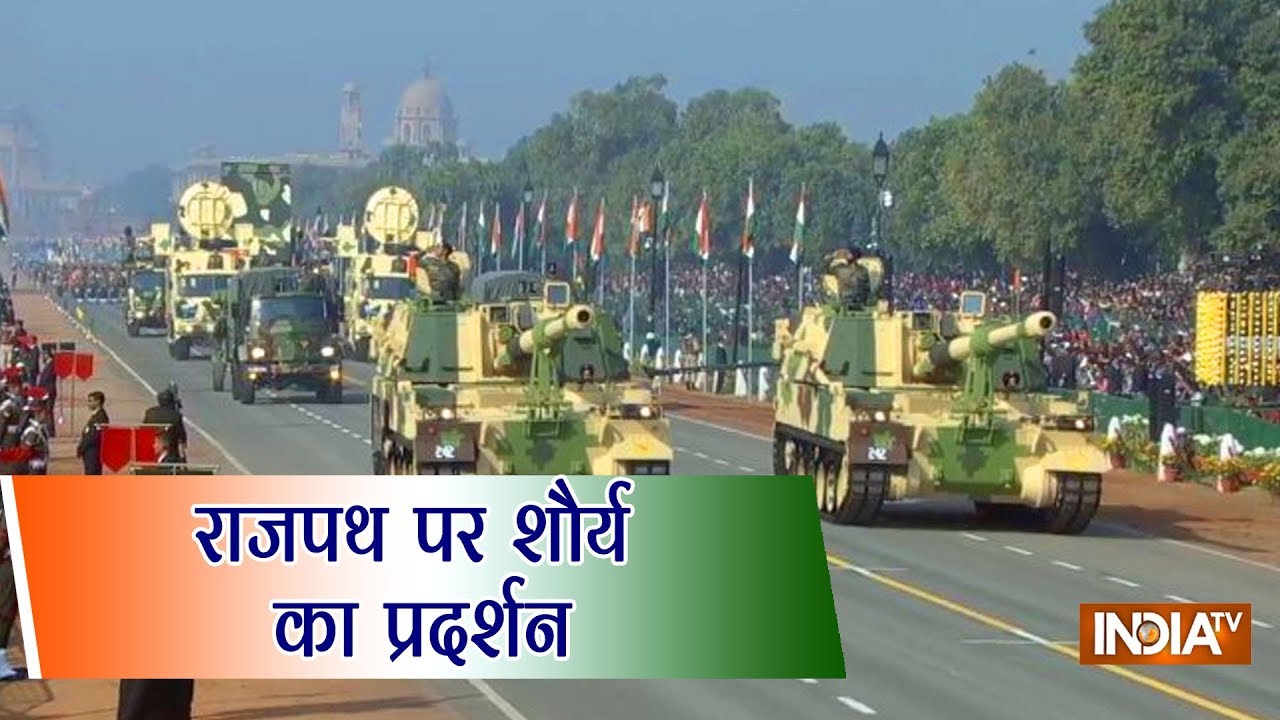 Various Armed Forces March Down The Rajpath With Heads Held High On The ...