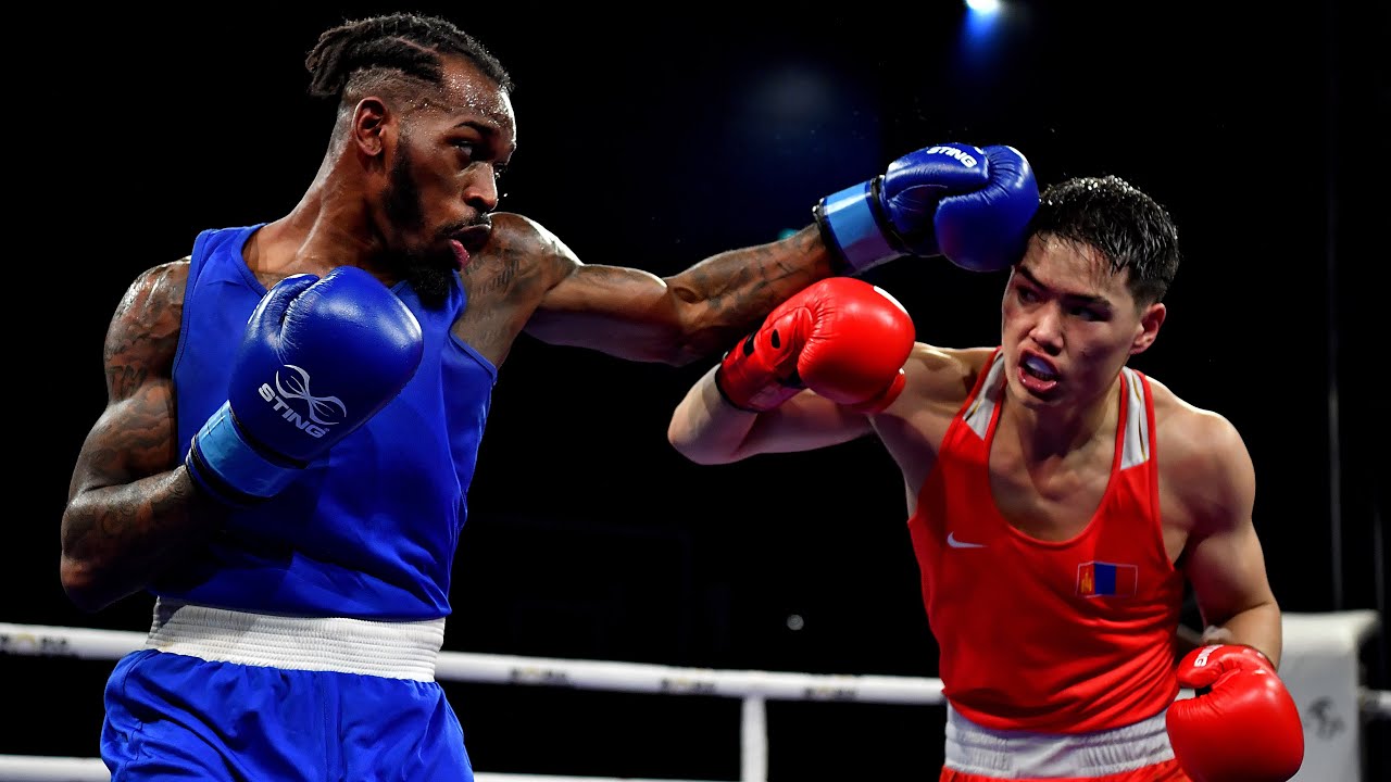 Cameron McKay (ENG) vs. Enkhtur Tegshjargal (MGL) World Boxing Cup ...