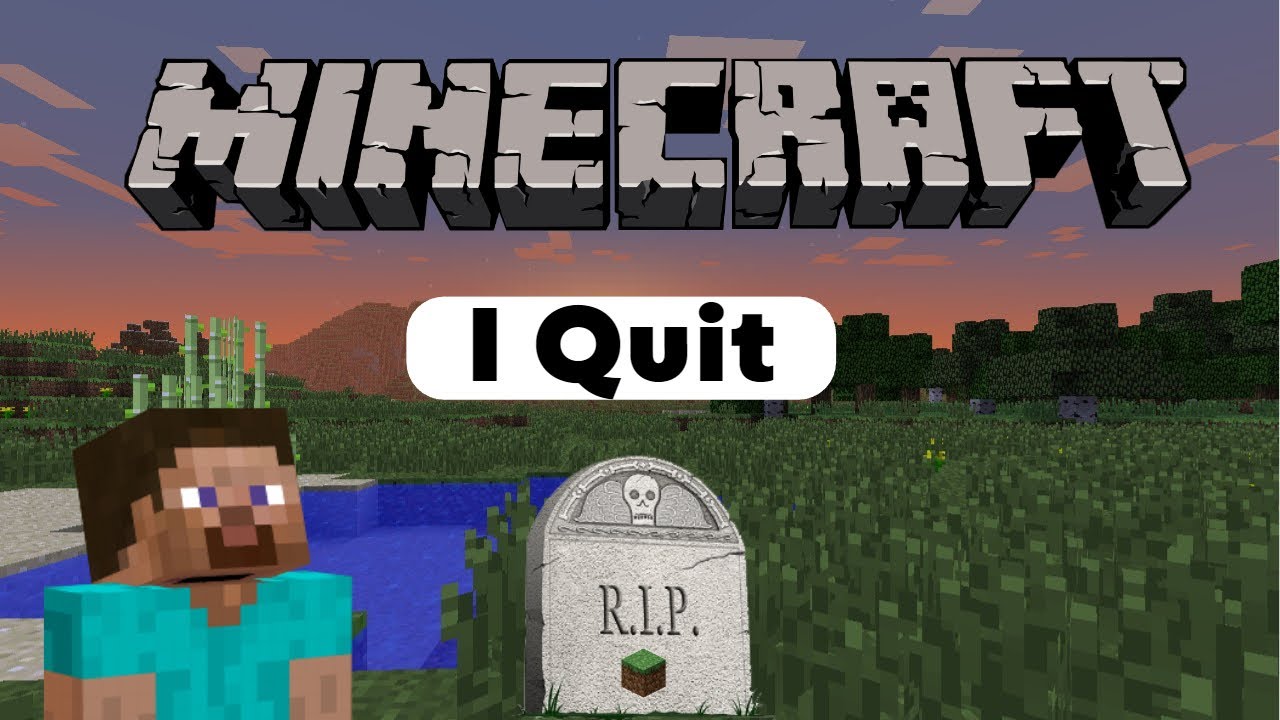 I Quit Minecraft... Kinda - YouTube