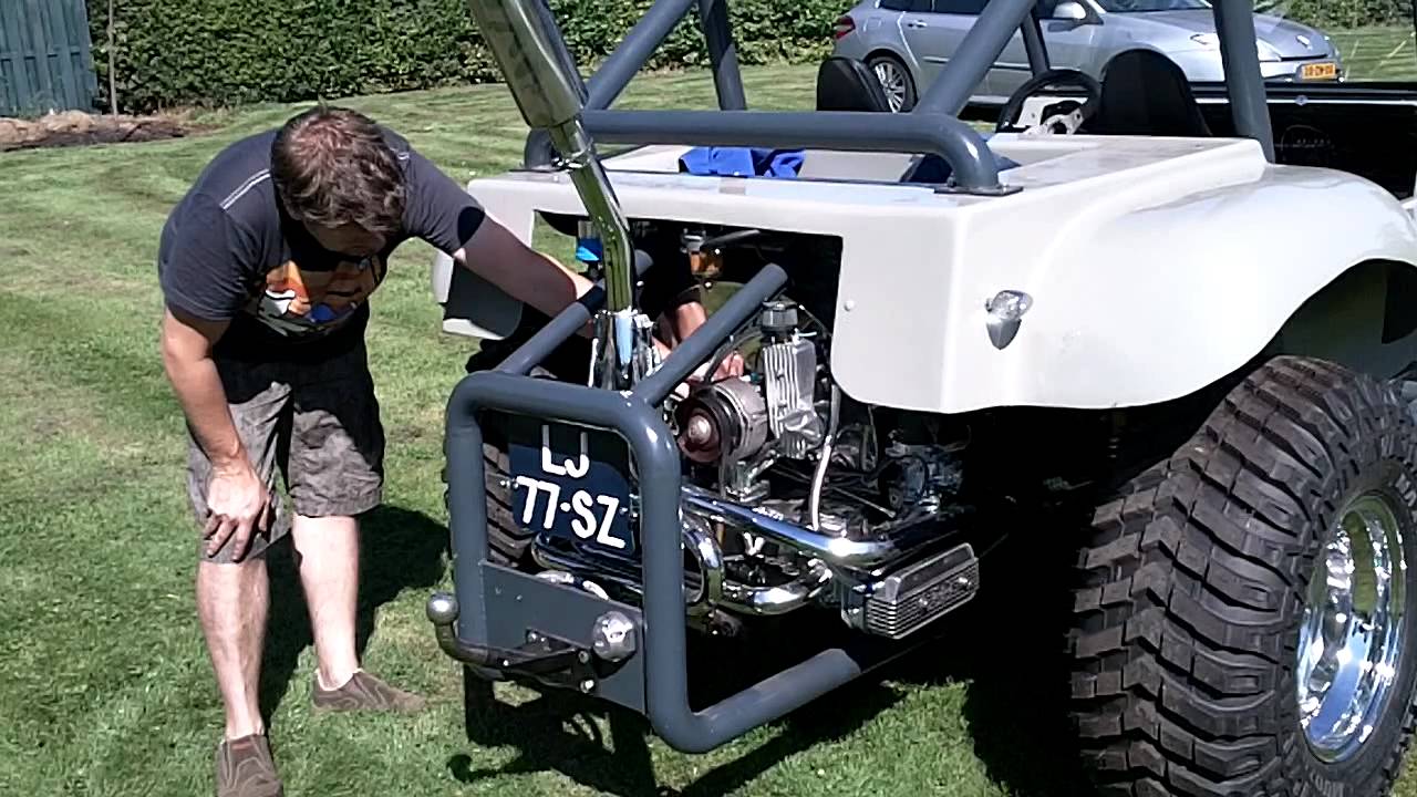 First run Ruska buggy beast on wheels. - YouTube